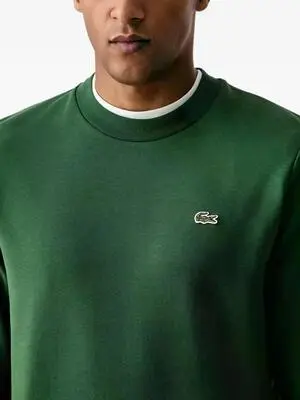 Lacoste Crew Neck Sweater With Logo Patch