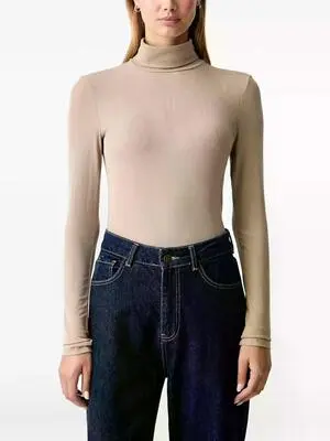 Marc O'polo Roll-neck Long-sleeve Top - Neutrals