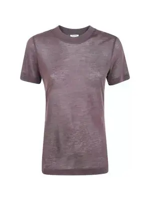 Filippa K Sheer Short-sleeve T-shirt - Brown