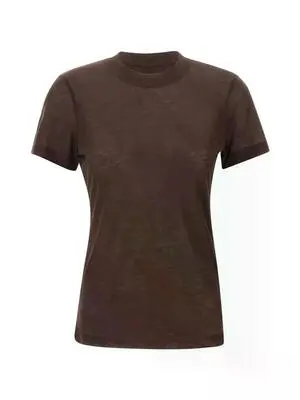 Filippa K Sheer Short-sleeve T-shirt - Brown