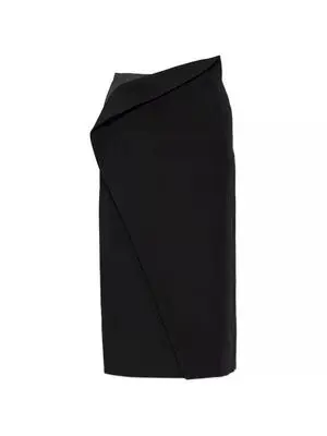 JIL SANDER Asymmetric Layered-detail Skirt