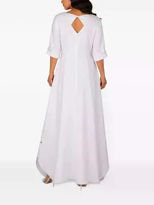 LOODYANA Embellished Embroidered Maxi Dress