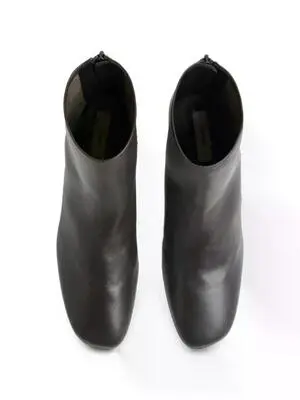 TOTEME Square-toe Leather Boots