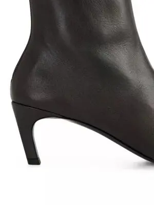 TOTEME Square-toe Leather Boots
