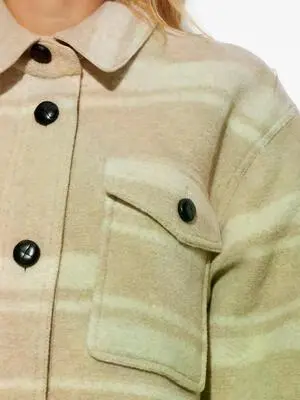 MARANT ETOILE Harveli Horizontal-stripe Shirt