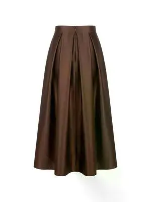 LUNATICA MILANO Mikado Pleated Midi Skirt