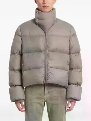 Rick Owens Quilted Funnel-neck Jacket