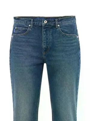 Hugo Faded-effect Straight-leg Jeans
