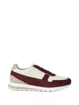 Brunello Cucinelli Panelled Leather Sneakers