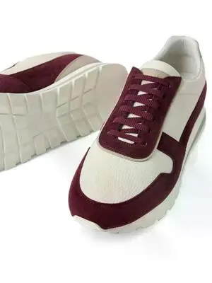 Brunello Cucinelli Panelled Leather Sneakers