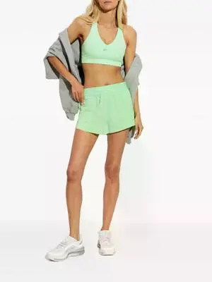 Nike Logo-print Racerback Sports Bra - Green