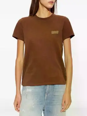 American Vintage Logo Print T-shirt