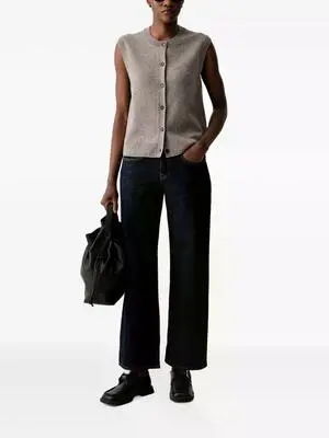 Marc O'polo Ribbed-knit Sleeveless Vest