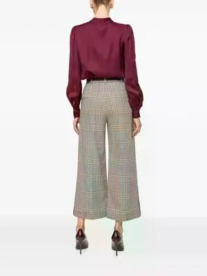 NISSA Bow-detail Viscose Shirt