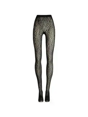 Wolford Lace-effect Tights