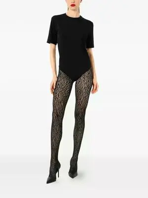 Wolford Lace-effect Tights