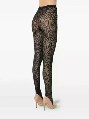 Wolford Lace-effect Tights