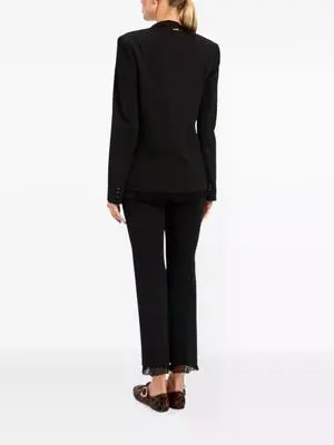 TWINSET Ruffle Trim Trousers
