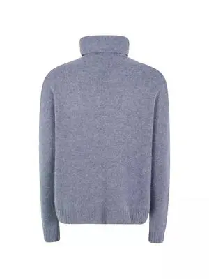 KUJTEN Tila Roll-neck Cashmere Sweater - Grey