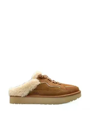 UGG Lowmel Shearling-trim Slippers