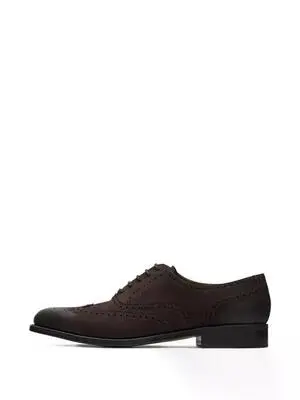 LOTTUSSE Prime Brogue Oxford Shoes - Brown