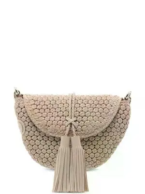 LOTTUSSE Woven Leather Shoulder Bag