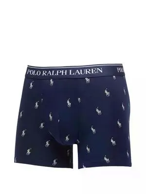 Polo Ralph Lauren Logo-waistband Boxers - Orange