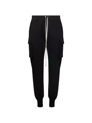 Rick Owens Drawstring-waist Track Pants - Black
