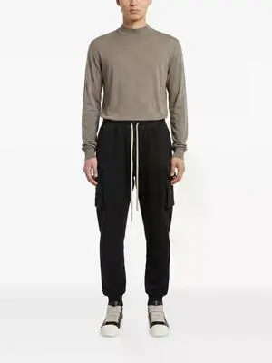 Rick Owens Drawstring-waist Track Pants
