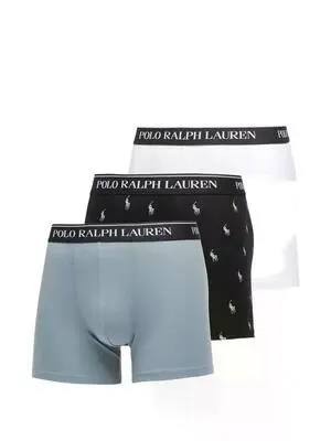 Polo Ralph Lauren Logo-waistband Boxers - Blue