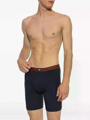 Emporio Armani Logo-patch Boxer Shorts
