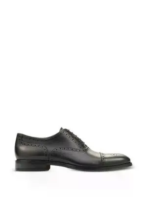LOTTUSSE Lenox Brogue Oxford Shoes - Black