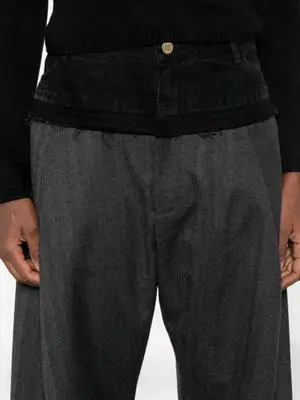 LITKOVSKA Layered-design Trousers