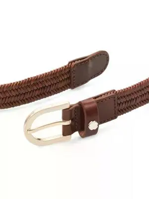LOTTUSSE Gante Braided Leather Belt