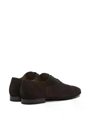 LOTTUSSE Twist Suede Oxford Shoes