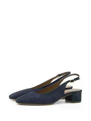 LOTTUSSE Goya Suede Pumps - Blue
