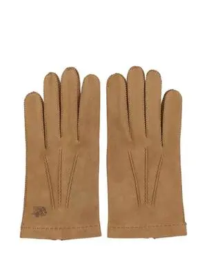 LOTTUSSE Geneve Suede Gloves - Neutrals