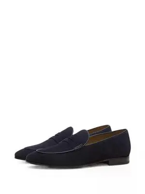 LOTTUSSE Twist Verona Suede Loafers
