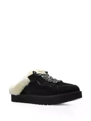 UGG Lowmel Shearling-trim Slippers