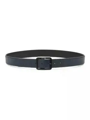 LOTTUSSE Reversible Leather Belt - Blue