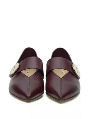 LOTTUSSE Carla Logo-plaque Ballet Flats