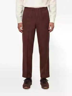 COSTUMEIN Elasticated-waistband Pressed-crease Trousers