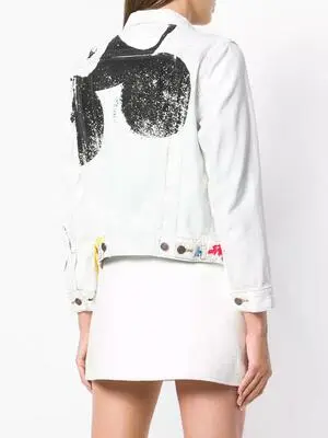 Marc Jacobs X Disney Mickey Print Denim Jacket