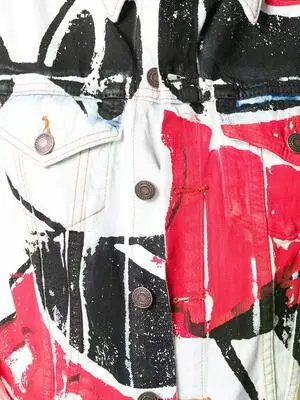 Marc Jacobs X Disney Mickey Print Denim Jacket