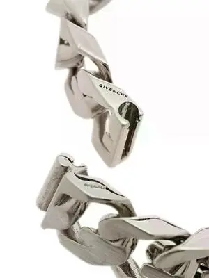 Givenchy G-chain Padlock Bracelet - Silver