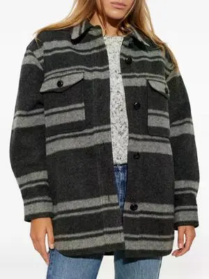 MARANT ETOILE Harveli Striped Shirt