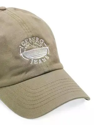 Iceberg Logo Embroidered Hat