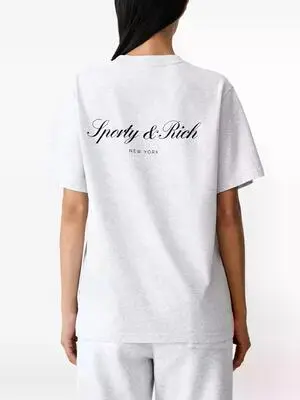 SPORTY & RICH Signature Ny T-shirt