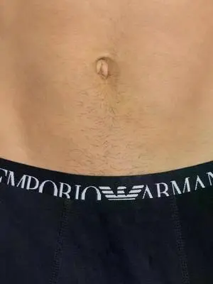 Emporio Armani Logo-waistband Boxer Shorts