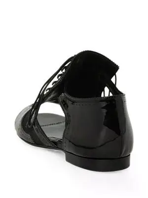 Givenchy Lace-up Cut-out Sandals